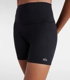 Alo Yoga Airbrush High-rise Biker Shorts