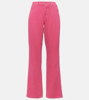 7 For All Mankind Button Detailed Bottoms For Women