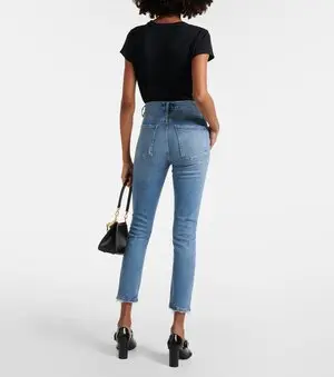 AGOLDE Nico High-rise Skinny Jeans