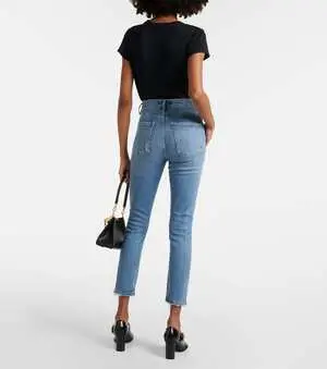 AGOLDE Nico High-rise Skinny Jeans