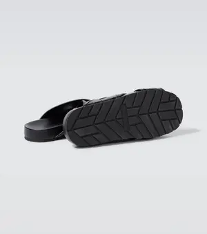Bottega Veneta Tarik Intrecciato Leather Sandals