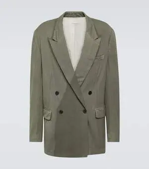 Dries Van Noten Oversized Wool-blend Blazer