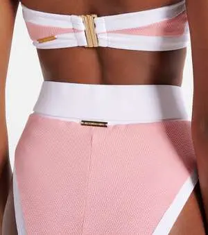 ALEXANDRA MIRO Whitney High-rise Bikini Bottom - Pink