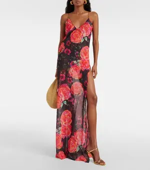 BANANHOT Floral Maxi Dress