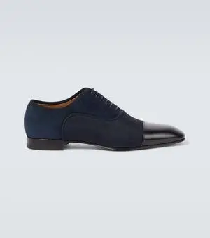 Christian Louboutin Trimmed Oxfords For Men