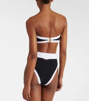ALEXANDRA MIRO Whitney High-rise Bikini Bottom - Black