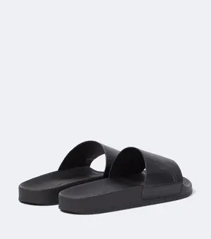 Frescobol Carioca Humberto Leather Slides - Black