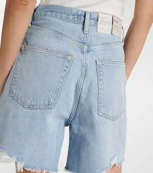 AGOLDE Stella High-rise Denim Shorts