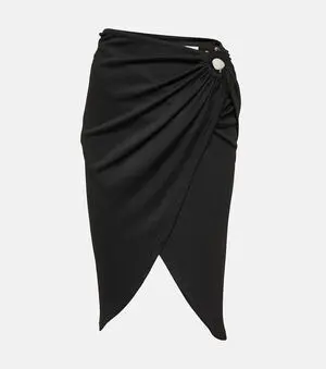 Christopher Esber Ring-detail Wrap Skirt