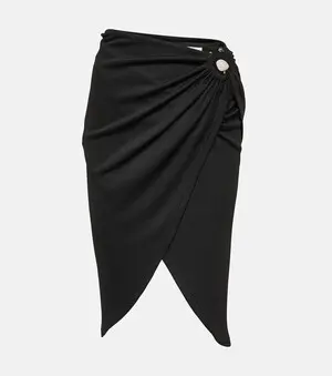 Christopher Esber Ring-detail Wrap Skirt
