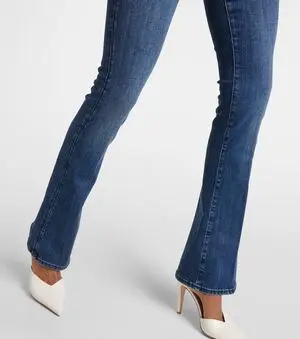 7 For All Mankind Mid-rise Bootcut Jeans - Blue