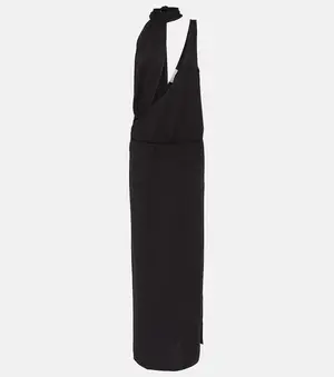 Christopher Esber Draped Halterneck Gown
