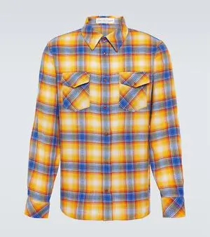 GOD'S TRUE CASHMERE Tartan Cashmere Shirt - Multicoloured