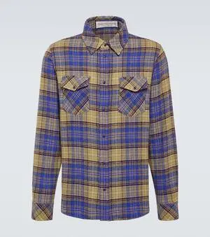 GOD'S TRUE CASHMERE Tartan Cashmere Shirt - Multicoloured