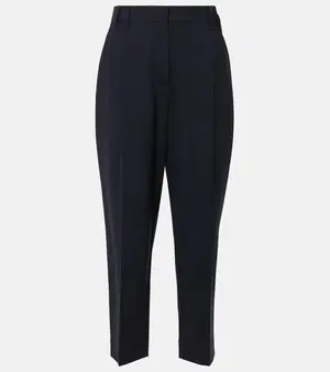 Tapered Leg Trousers