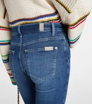 7 For All Mankind Bootcut Jeans - Blue