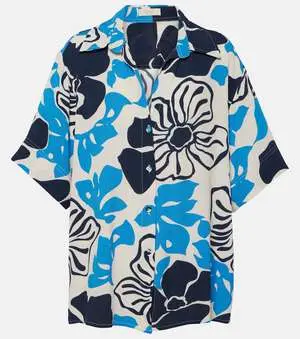 Faithfull The Brand Dreamland Floral Shirt - Blue
