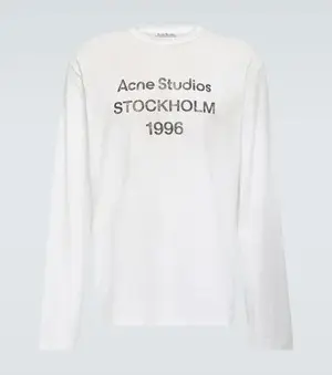 Acne Studios Drop Shoulder T-shirts For Women