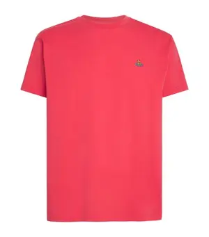 VIVIENNE WESTWOOD Organic Cotton Orb T-shirt - Red