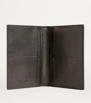Giorgio Armani Lamb Leather Passport Holder