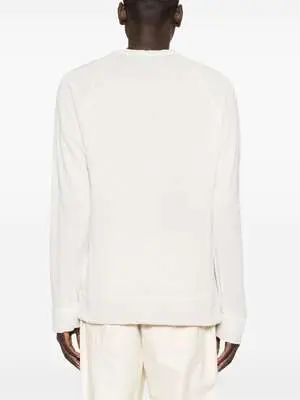 JAMES PERSE Ribbed Crewneck Sweatshirt