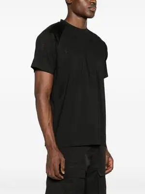 HELIOT EMIL Intine Round-neck Perforated T-shirt
