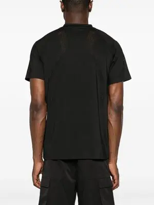 HELIOT EMIL Intine Round-neck Perforated T-shirt