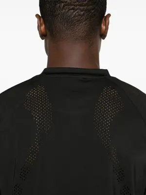 HELIOT EMIL Intine Round-neck Perforated T-shirt