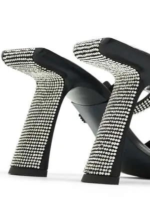Benedetta Bruzziches 80mm Ewa Sandals - Black