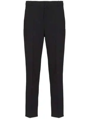 Balmain Pressed-crease Straight-leg Trousers