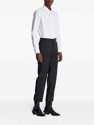 Balmain Pressed-crease Straight-leg Trousers