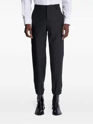 Balmain Pressed-crease Straight-leg Trousers