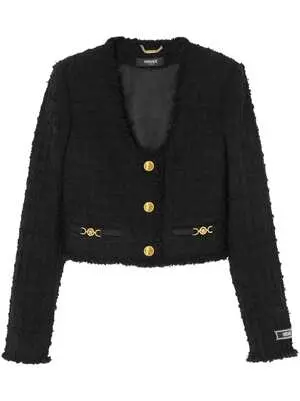 Versace Straight Hem Jackets For Women