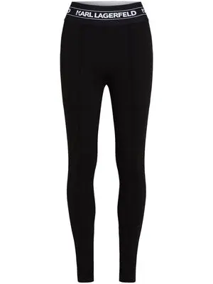 Karl Lagerfeld Logo-tape Leggings