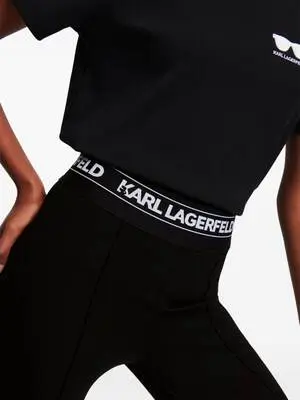 Karl Lagerfeld Logo-tape Leggings