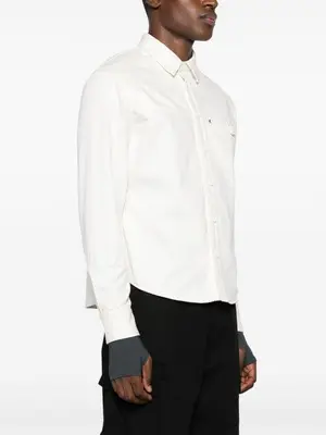 KUSIKOHC Herringboned Cotton Shirt