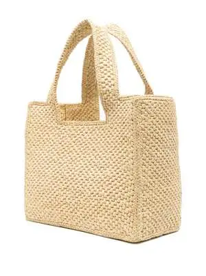 Loewe Raffia Tote Bag - Neutrals