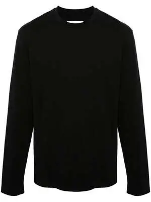 JIL SANDER Logo-print Cotton T-shirt - Black
