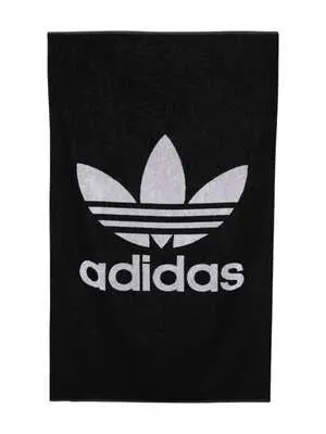 Adidas Extra-large Trefoil-jacquard Towel