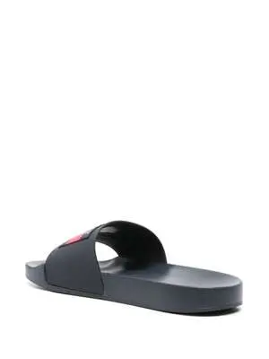 Tommy Hilfiger Raised-logo Open-toe Slides