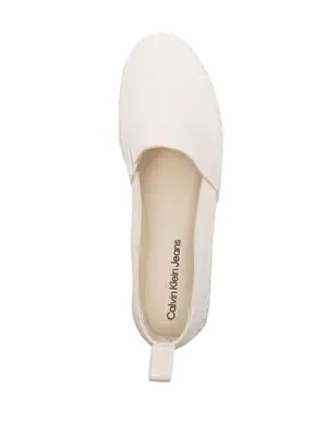 Calvin Klein 35mm Logo-print Flatform Espadrilles