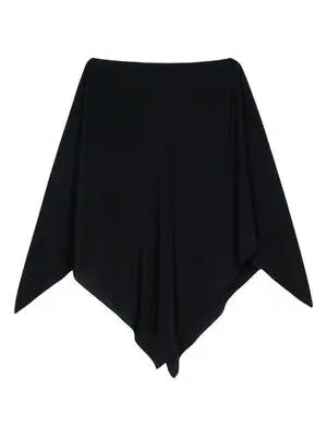 GIANLUCA CAPANNOLO Cape-design Satin Blouse