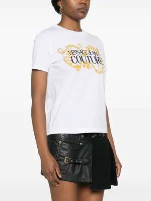 Versace Logo-print T-shirt - White