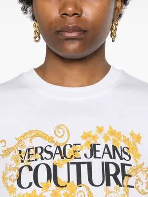 Versace Logo-print T-shirt - White