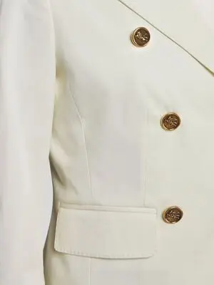 Etro Logo-embossed Double-breasted Jacket