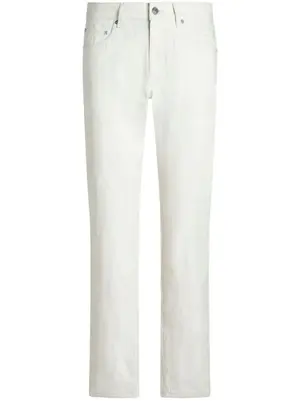 Etro Slim-cut Jacquard Jeans