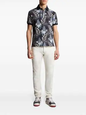 Etro Slim-cut Jacquard Jeans