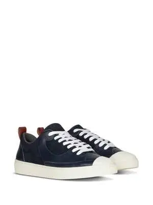 Etro Panelled Leather Sneakers