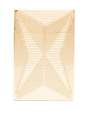 S.t. Dupont Ligne 2 Engraved Lighter - Gold