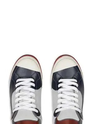 Etro Leather Low-top Sneakers - Grey